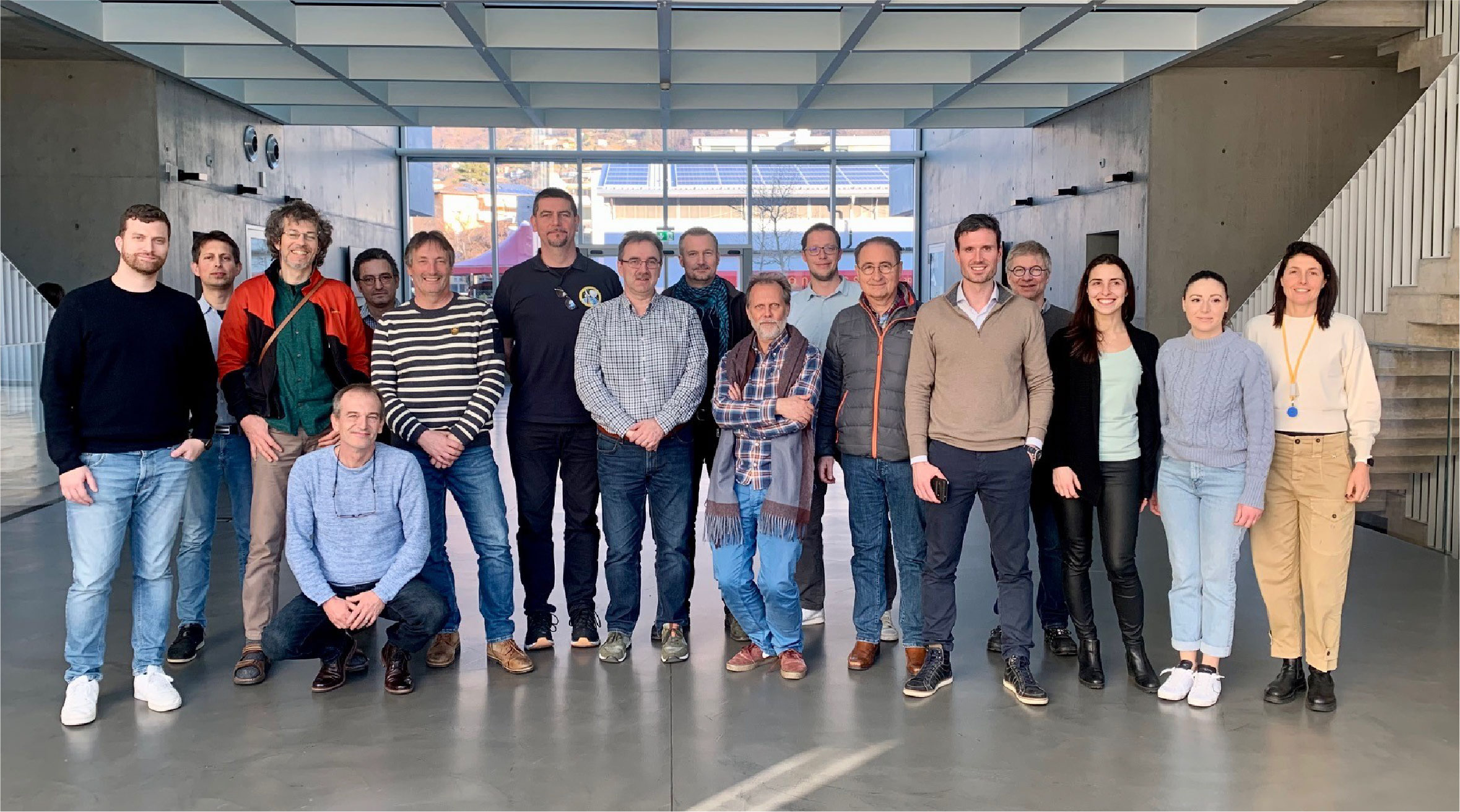 HEIA-FR on a visit to the Bellinzona Institutes of Science - IRB USI